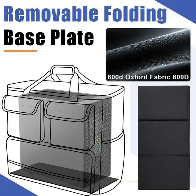 Computer Desktop Mid Tower Large Carrying Case, PC Travel Case for ...