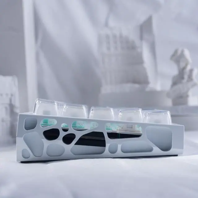 Keycaps - Crystal Clear Jelly Keycaps 60 65 75 100 Percent, Baroque ...