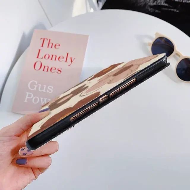 Floral Pattern Case Compatible with iPad Mini 7 A17 Pro Case iPad Mini ...