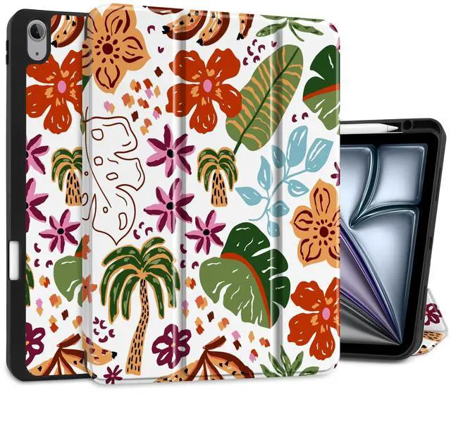 DONGKE for iPad Air 13 Inch Case M3 2025, M2 2024 - [Built-in Pencil ...