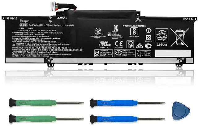 VANPIR BN03XL Laptop Battery Replacement for HP Envy x360 15 2020 13 ...