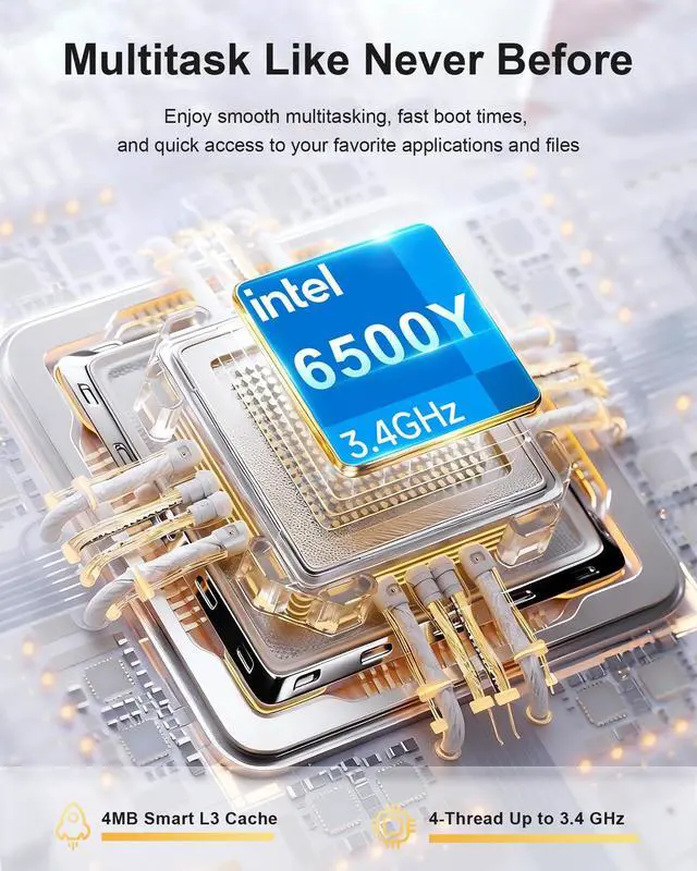 BLUEING 15.6" Laptop Computer, Laptop with 16GB RAM 512B SSD, Gold ...