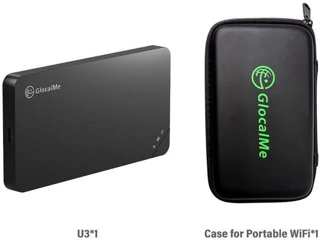 GlocalMe U3 4G LTE Mobile Hotspot with Protective Travel Case - Newegg.com