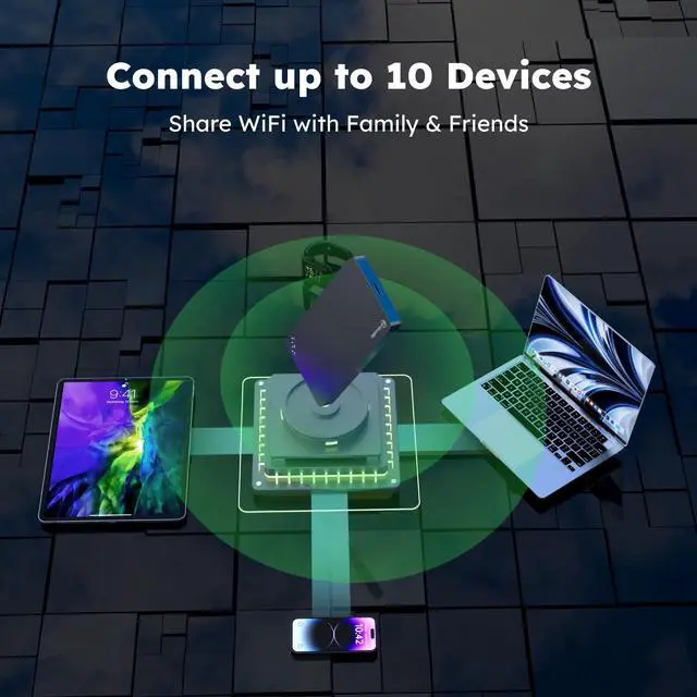 GlocalMe U3 4G LTE Mobile Hotspot with Protective Travel Case - Newegg.com