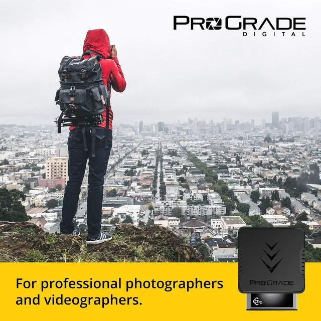 CFast and SD UHS-II Dual-Slot Memory Card Reader by ProGrade Digital ...