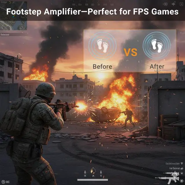 Cubilux USB Gaming Sound Card for Valorant CS2 Apex, [48Khz/24bit ...