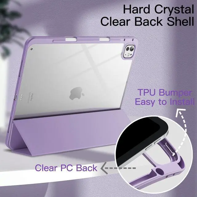 JETech Case for iPad Pro 13-Inch M5/M4 (2025/2024) with Pencil Holder ...