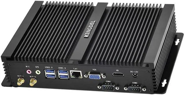 KINGDEL Mini Gaming PC, Fanless Computer, Core i5 8th Gen CPU, 16GB ...