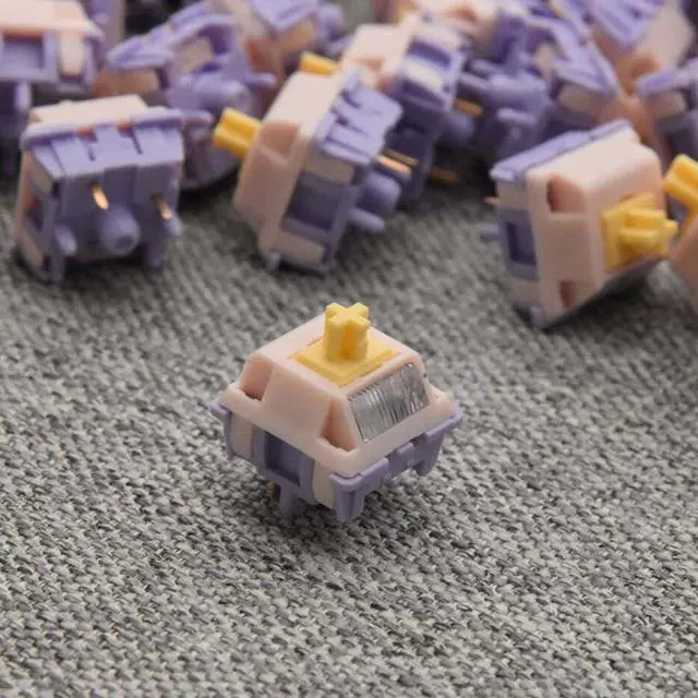 MMD Princess V4 Switch, 5Pin Pre-lubed Linear/Tactile RGB Switch for ...