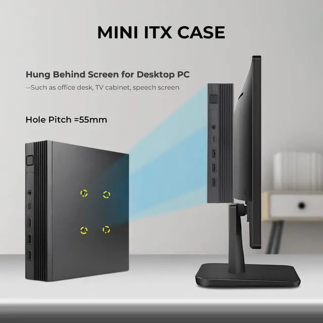 Mini ITX Case SFF Small Form Factor Mini Tower HTPC Computer Cases ...