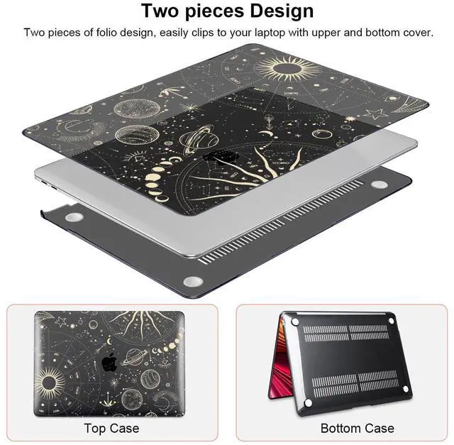 LCMOCICO Compatible with MacBook Pro 13 inch Case 2022 2021-2016 A2338 ...