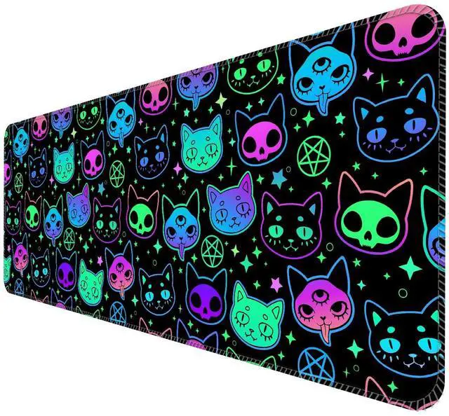 ALTEKO Large Gaming Mouse Pad, Computer Mouse Mat, Funny Desk Pad ...