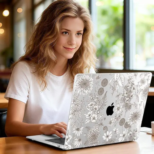 Yebiseven for M1 MacBook Air 13 inch Case 2021 2020 2019 2018 Model ...