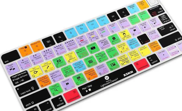XSKN Shortcuts and Languages Series Silicone Keyboard Cover Skin for ...