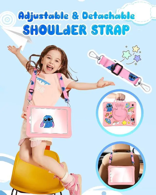 Besoar for Samsung Galaxy Tab A7 Lite Case - Cartoon Cute Character 3D ...