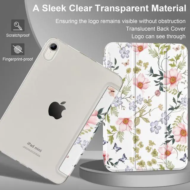 MecBevia for iPad mini 7 (A17 Pro) 8.3-inch 2024(Models A2995/A2996 ...