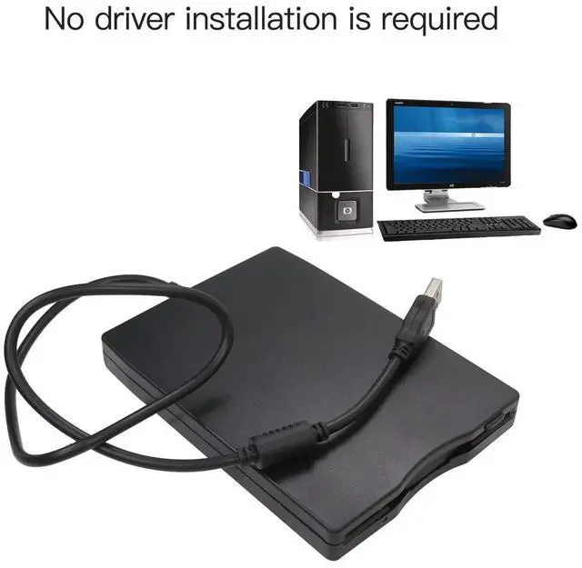 Xspeedonline Read/Write 1.44 MB 3.5-inch USB 2.0 External Floppy Disk ...