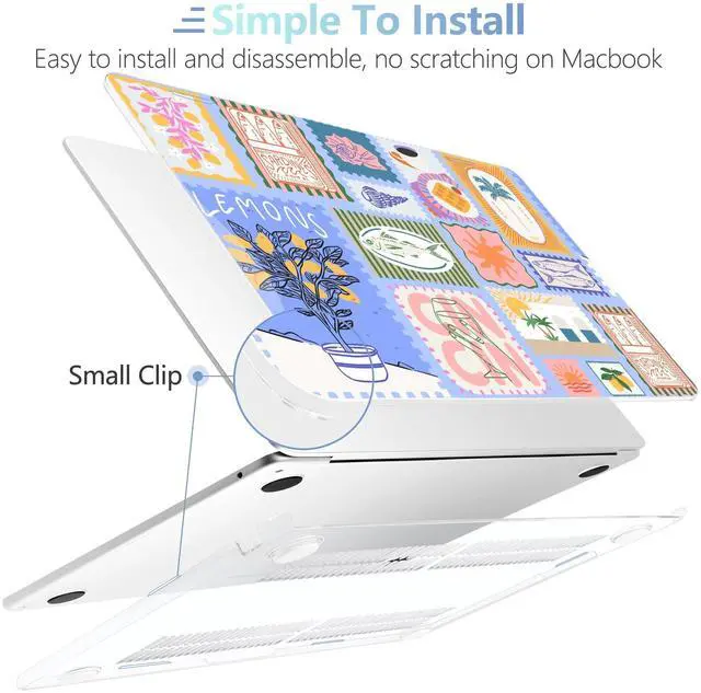 MEEgoodo for MacBook Air 15 inch Case (M4/M3/M2) 2025 2024 2023, Cover ...