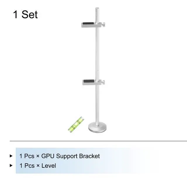 MECCANIXITY Graphics Card GPU Support Bracket, GPU Stand Double Rod ...
