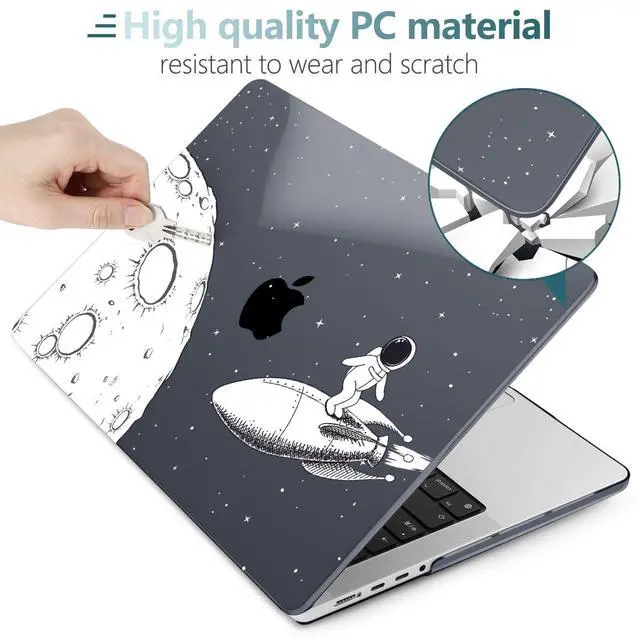 TWOLSKOO for MacBook Pro 16 inch Case M4 A3403 A3186 M3 A2991 M2 A2780 ...