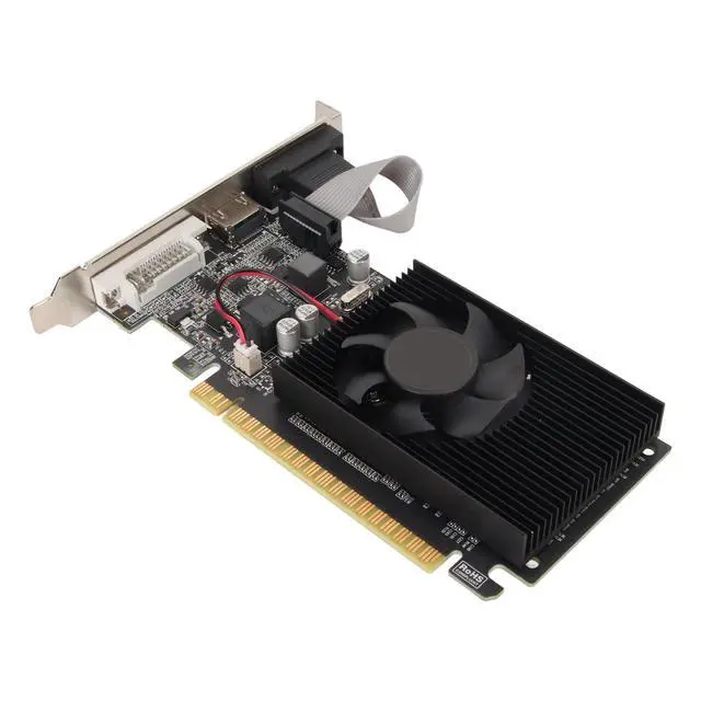 GT610 1GB DDR3 Graphic Cards, 64 Bit HD Multimedia Interface, DVI, VGA ...