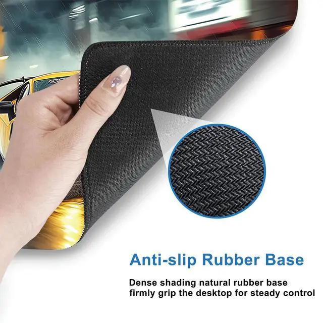 Sports Car Gaming Mouse Pad, Speed Extreme Racing Sports Large Extended ...