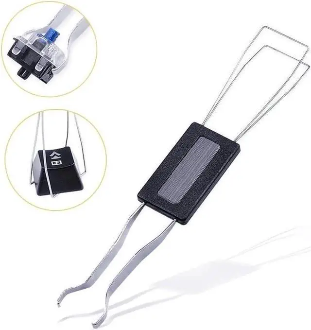 2 Pack Keycap Puller, Stainless Steel Key Keycap Removal Tool/Keycap ...