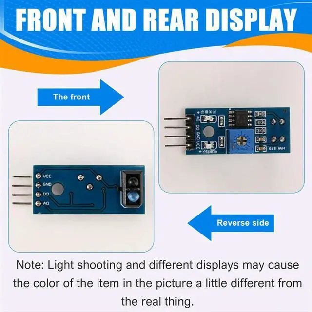 8Pcs TCRT5000 Infrared Reflective Sensor IR Photoelectric Switch ...