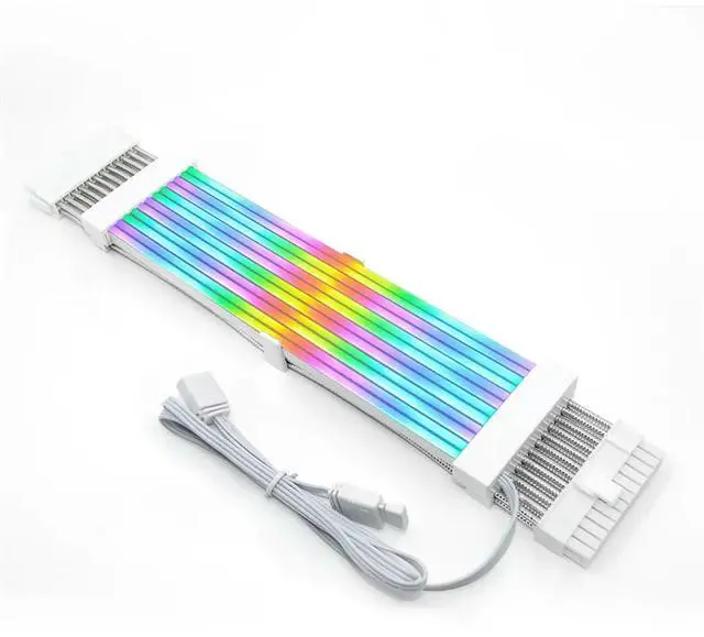 Ageryu ARGB PSU Cable PSU Extension RGB Cable Color Line ARGB Streamer ...
