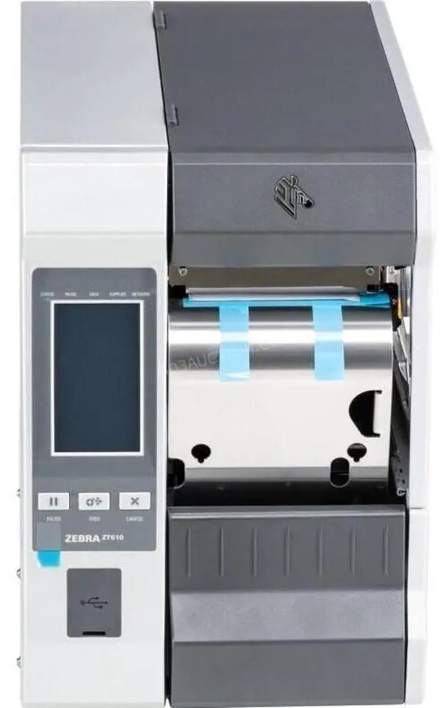 Refurbished: Zebra ZT610 4" Thermal Transfer Label Printer with Color ...
