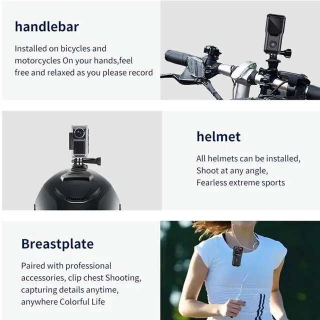 Outdoor DV 4K Mini Action Camera 30M Waterproof Sports Video Recorder ...