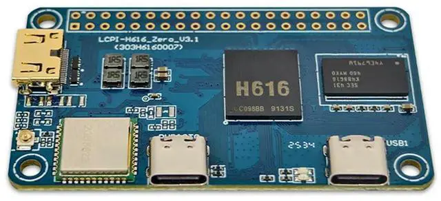 For Allwinner H616 ZERO Development Board For OTT IPTV Support 4K/60Fps ...