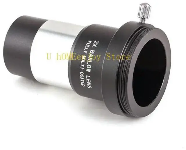 2X 3X Extender Lens 1.25" l Barlow Mirror 31.7mm M42 Thread Optical ...
