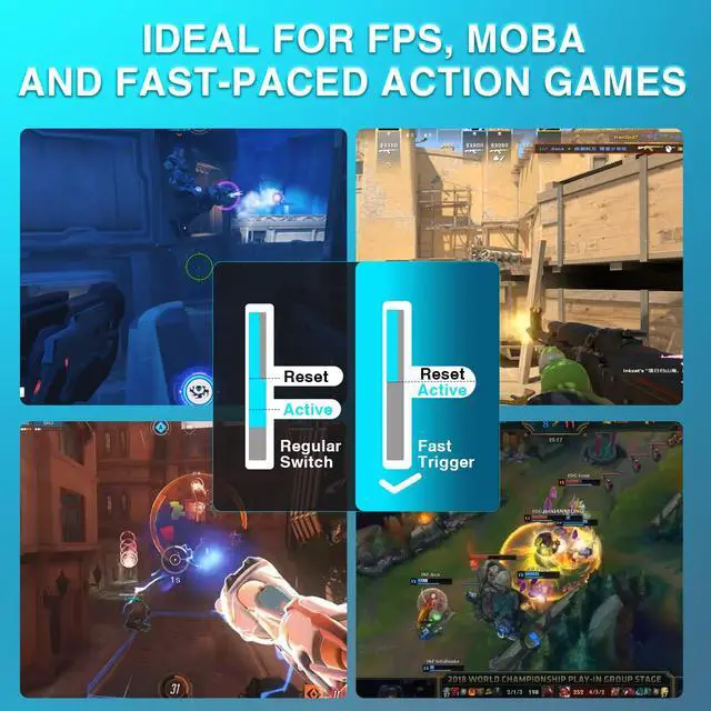 Vszerda WIN68 HE MAX - Hall Effect Gaming Keyboard with Magnetic Switch ...