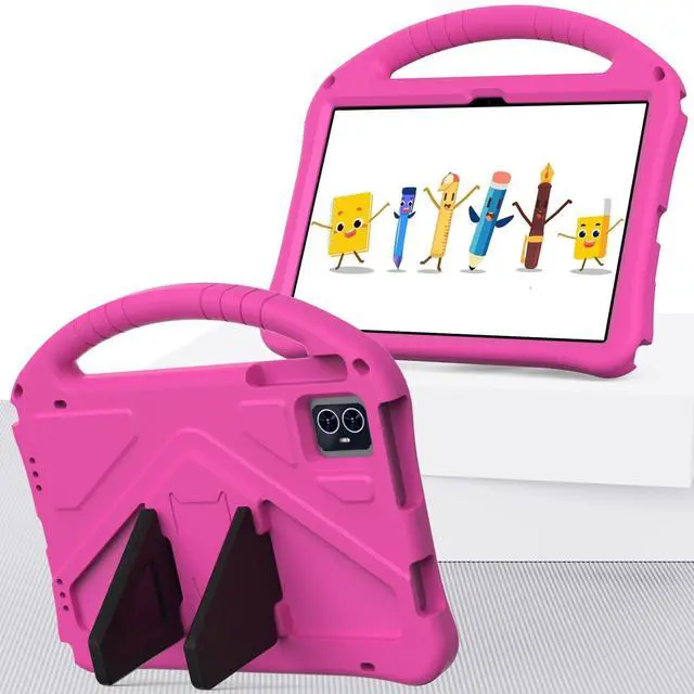 Kwamaz for Revvl Tab 2 Case 2025, Kids EVA Cover with Strap Handle ...