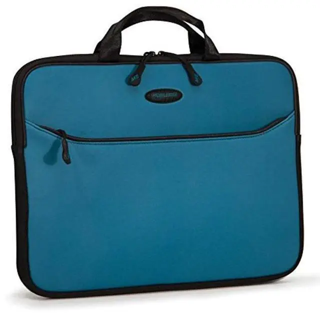 Mobile Edge Teal SlipSuit, Cushioned EVA MacBook Laptop Sleeve w/Handle ...
