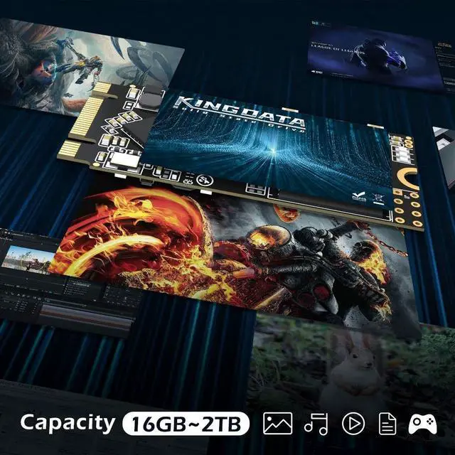 KINGDATA M.2 2242 SSD 128GB Ngff Internal Solid State Drive High ...