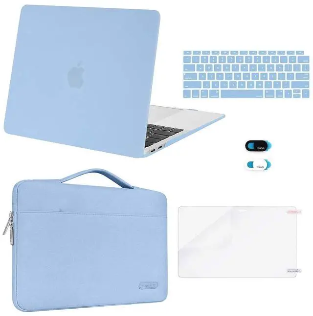 MOSISO Compatible with MacBook Air 13 inch Case M1 Chip 2021 2020 2019 ...