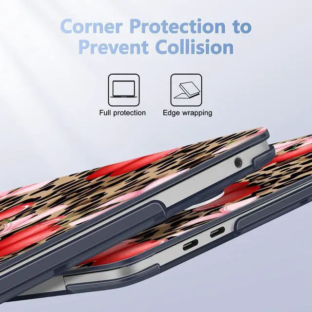 Lepeoac Case for MacBook Pro 13 inch with/Without Touch Bar (2016-2022 ...