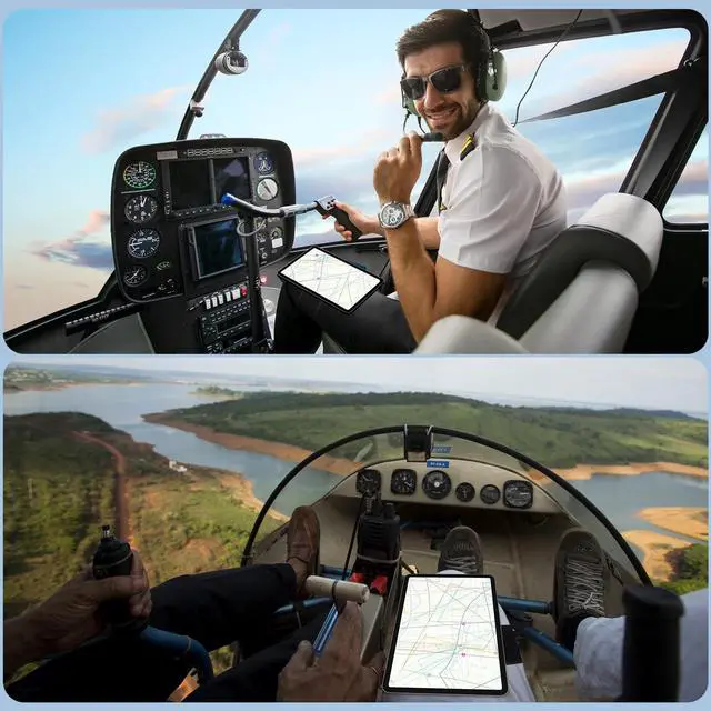 NiHome Adjustable Magnetic Lap Mount for Tablets & Phones, Pilot ...