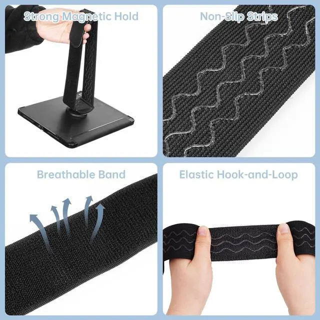 NiHome Adjustable Magnetic Lap Mount for Tablets & Phones, Pilot ...