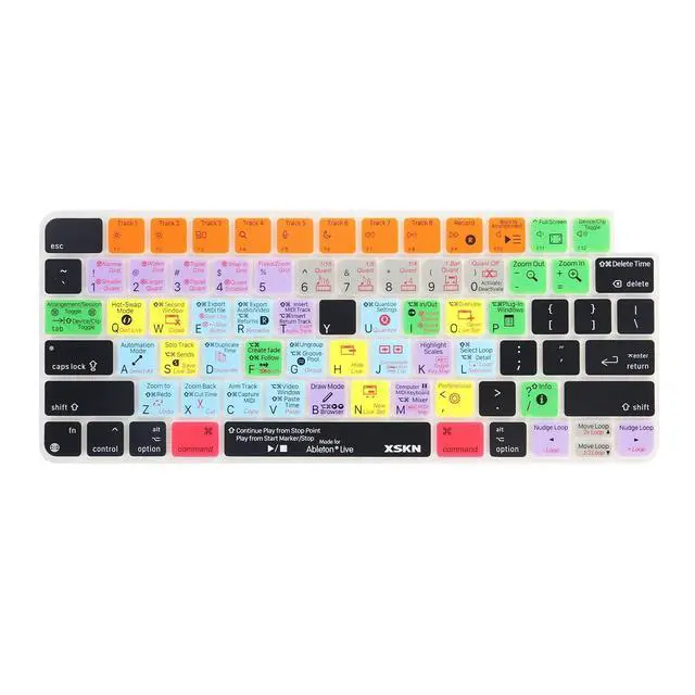 XSKN Shortcut and Language seriers Silicone Keyboard Cover Skin for ...