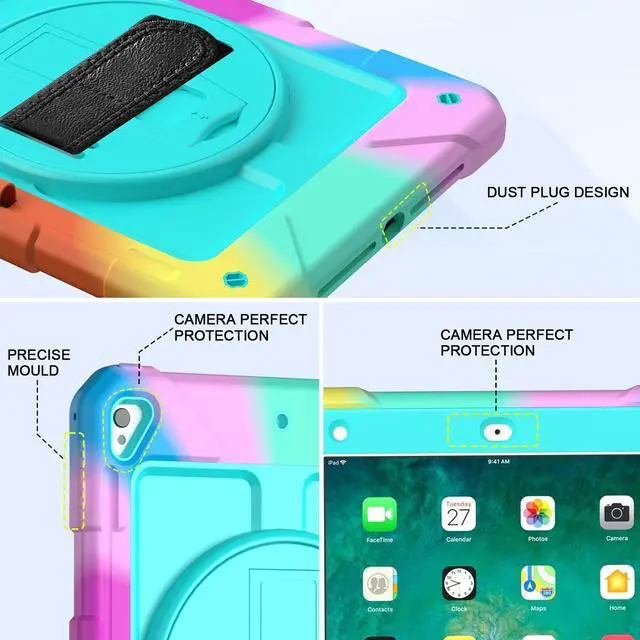 BMOUO Case for iPad 6th/5th Generation Case (9.7 inch, 2018/2017 ...