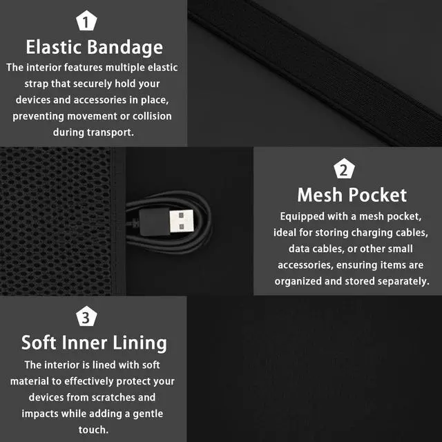 co2CREA Hard Travel Case Replacement for Apple Magic Trackpad (Black ...