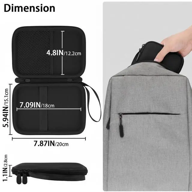 co2CREA Hard Travel Case Replacement for Apple Magic Trackpad (Black ...