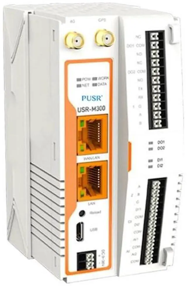 PUSR USR-M300 High Performance Edge Computing Industrial IoT Gateway ...