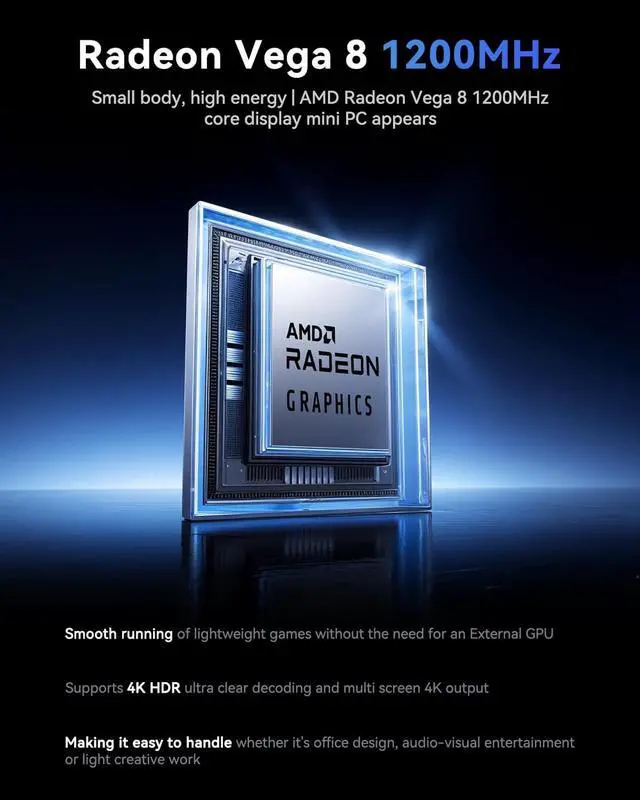 KAMRUI E3 Mini PC, W-11 Pro Ryzen 3500U Mini Computers (Beat N150/N97 ...