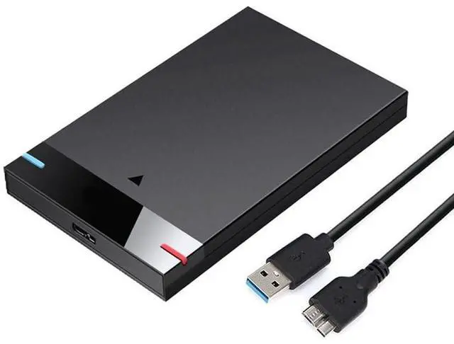 HWAYO 2.5'' 1TB Ultra Slim Portable External Hard Drive USB3.0 HDD ...