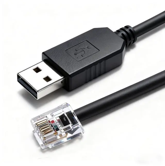 Xiusiyt USB to RJ12 6P6C Hand Controller PC Link Cable of Orion ...