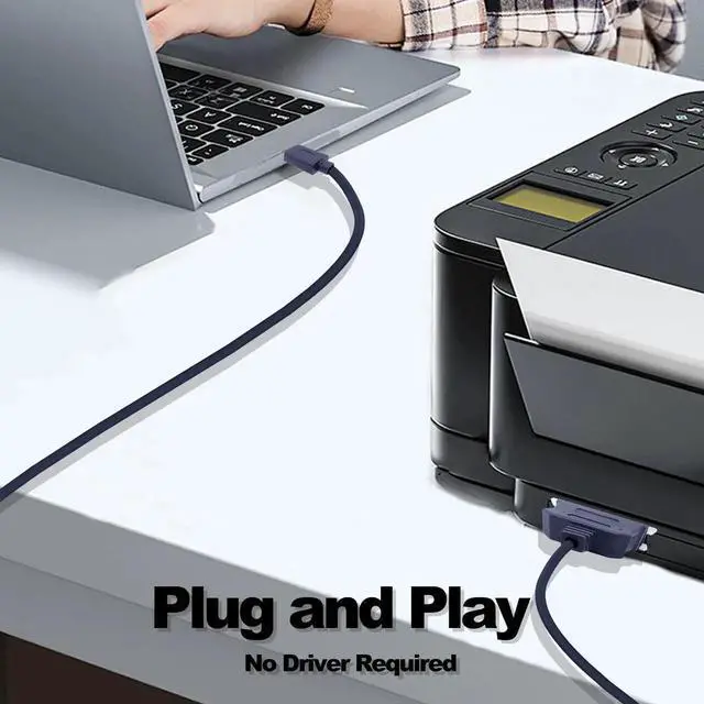 USB to CN36 Parallel Port Printer Cable USB 2.0 to Centronics 36 Pin ...